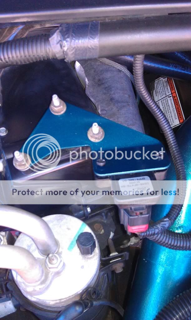 painted my map sensor mounting bracket | Ford Powerstroke Diesel Forum