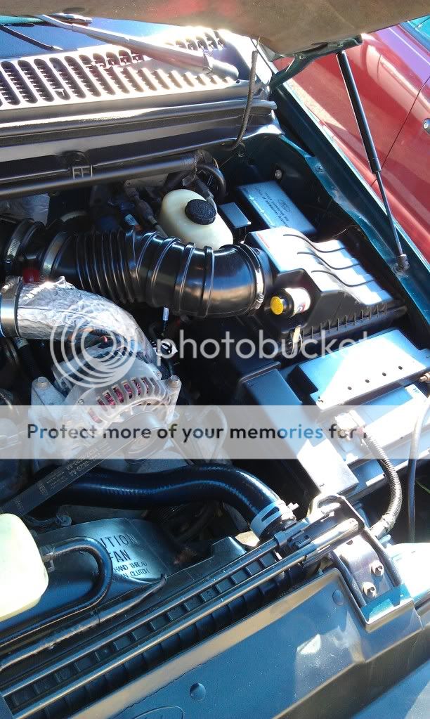 painted my map sensor mounting bracket | Ford Powerstroke Diesel Forum