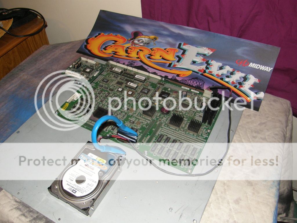 SOLD - GAME - Carnevil boards, hard drive and marquee | Museum of the ...